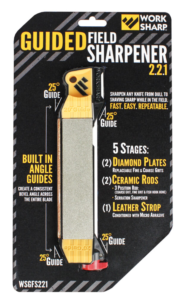 Work Sharp WSGFS221 Guided Field Sharpener | Knife Depot Australia