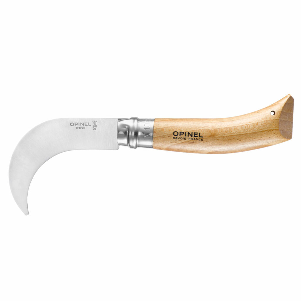 Opinel #10 Pruning Knife – Stainless Steel | Knife Depot Australia