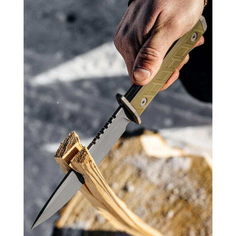 Zero Tolerance 0006 – 6″ Coated Bead Blasted CPM-3V Fixed Blade, OD ...