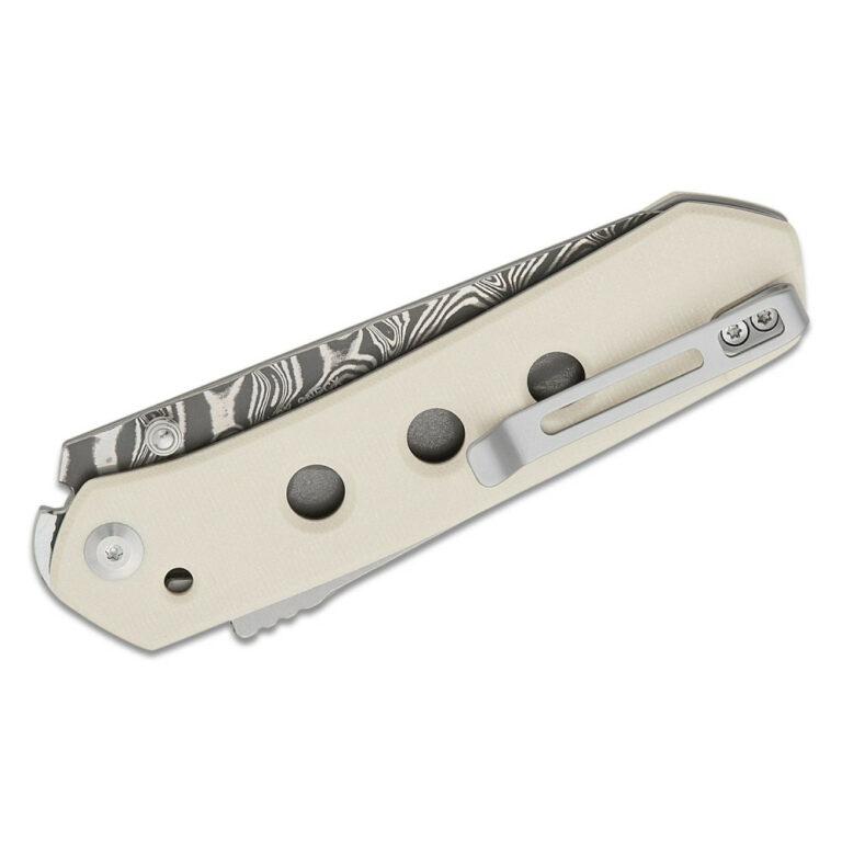CIVIVI Vision FG – C22036-DS1, Ivory G10 with Damascus Blade and ...
