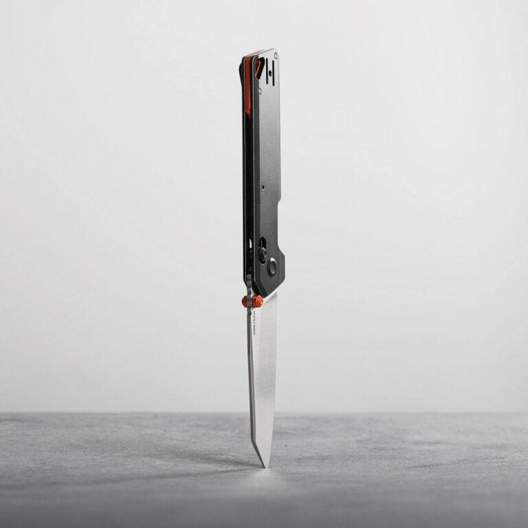 Vosteed Parallel A3502 – 2.90″ 154CM Satin Reverse Tanto Blade, Black ...