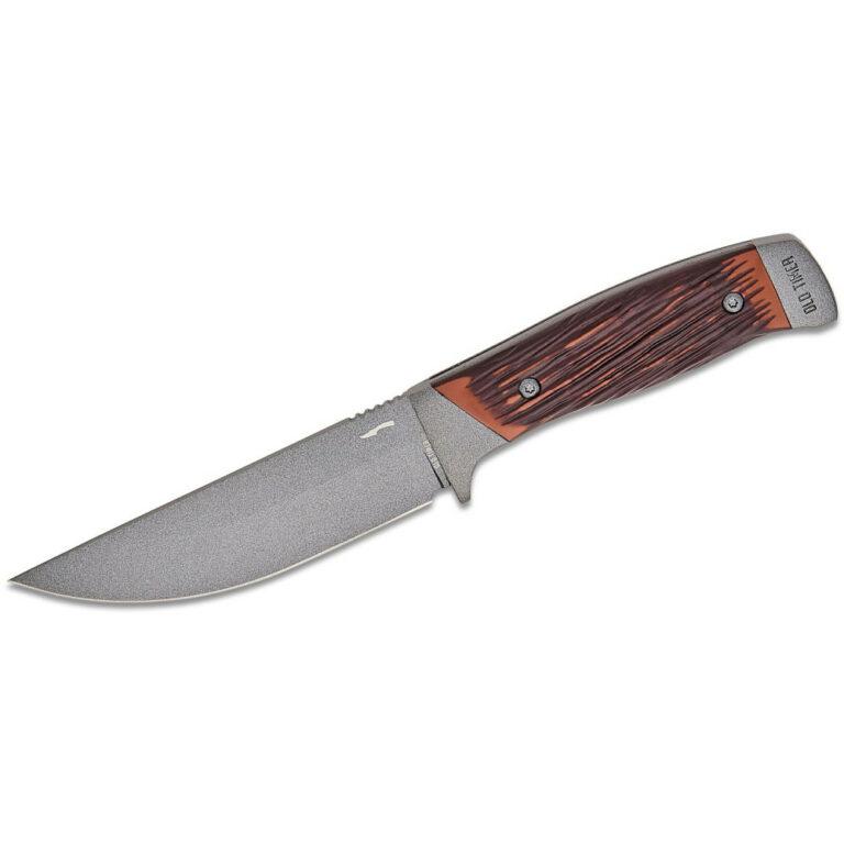 Schrade Old Timer Frontier Fixed Blade 131OTF + Leather/Injection ...